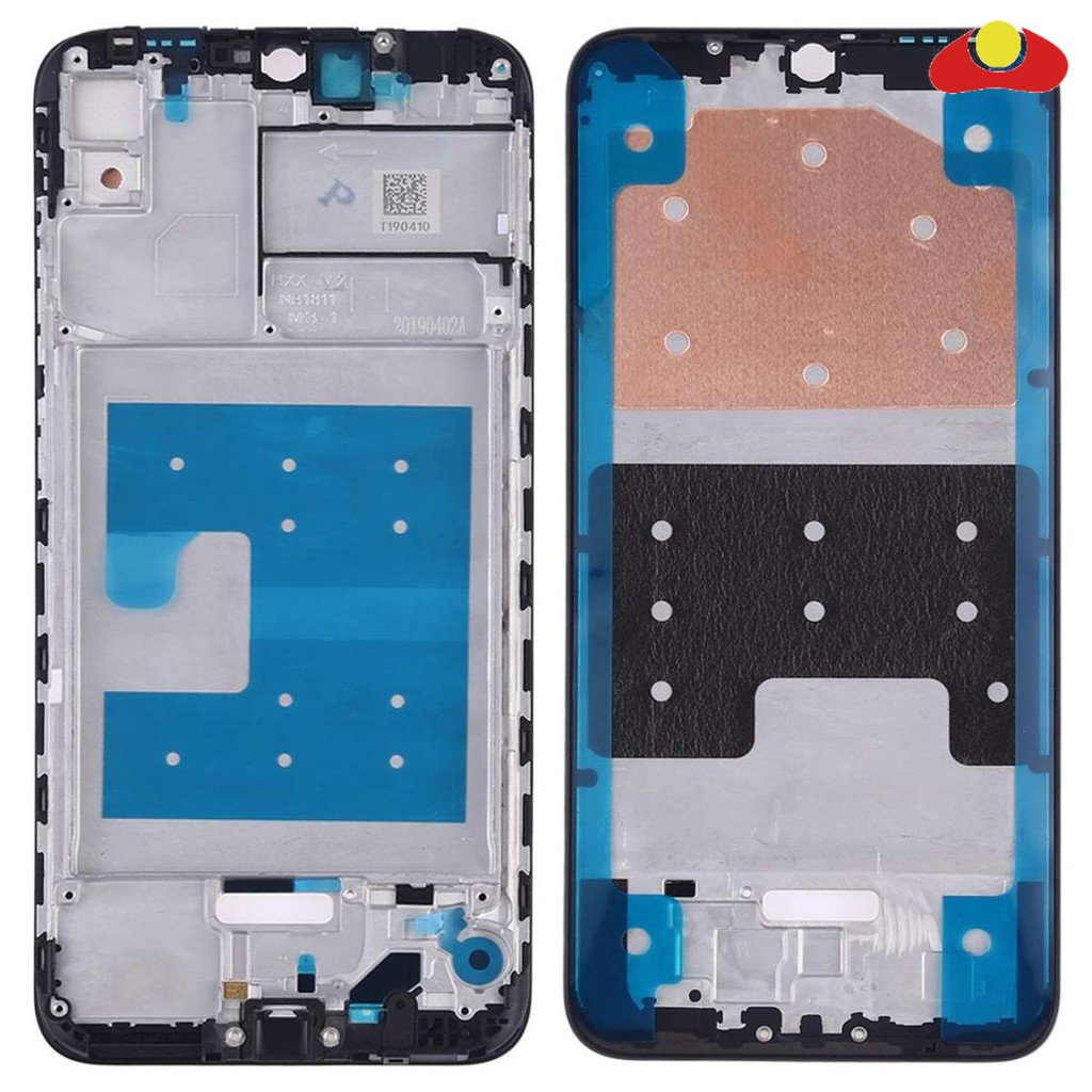 For HUAWEI Y6 2019 Y6 Prime 2019 LCD Front Frame Housing Middle Frame ...