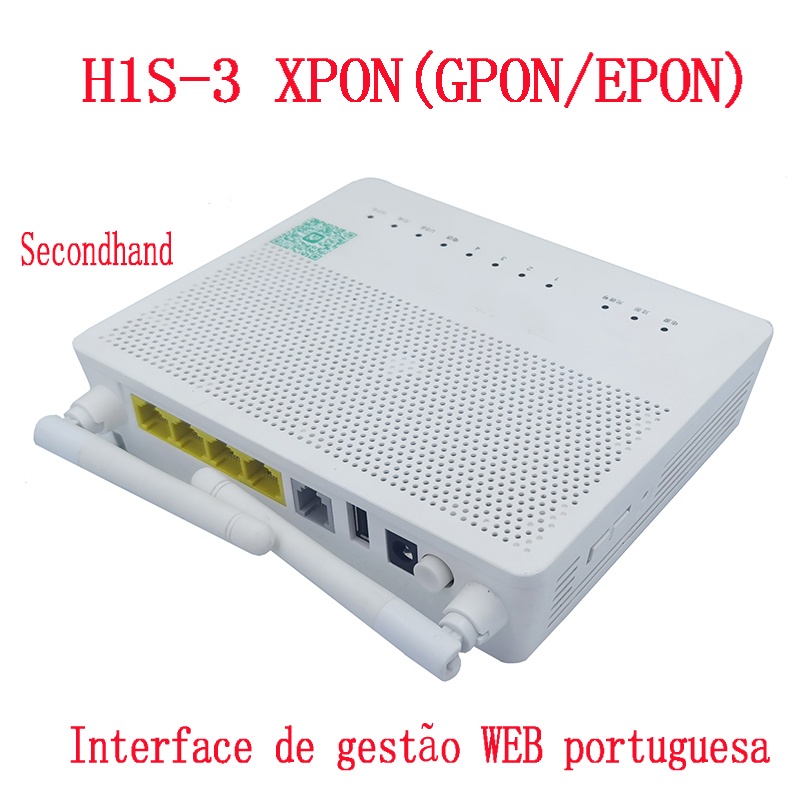 H1S-3 GPON EPON XPON 1GE+ 3FE+ 1 POTS+Wifi ONU ONT English firmware Second-hand | Shopee Philippines