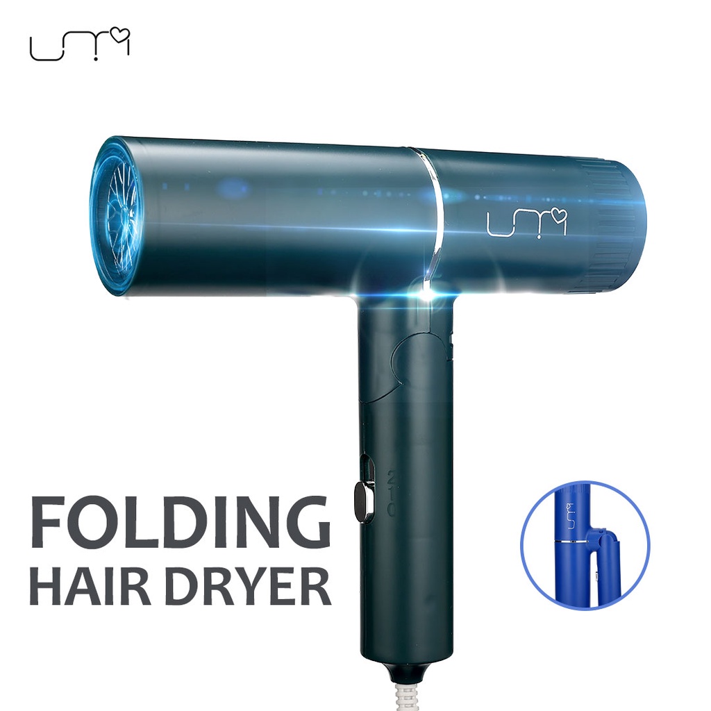 UMI Hair Dryer 700w 50HZ 3 Speed Hot & Cold Wind Blower High-speed Dry ...