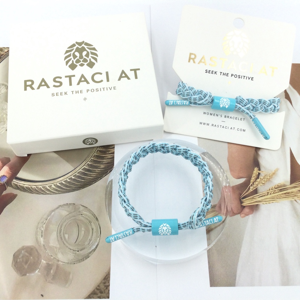 RASTAClAT Mini Braided Bracelet 3M Blue Mini Reflective Series ...