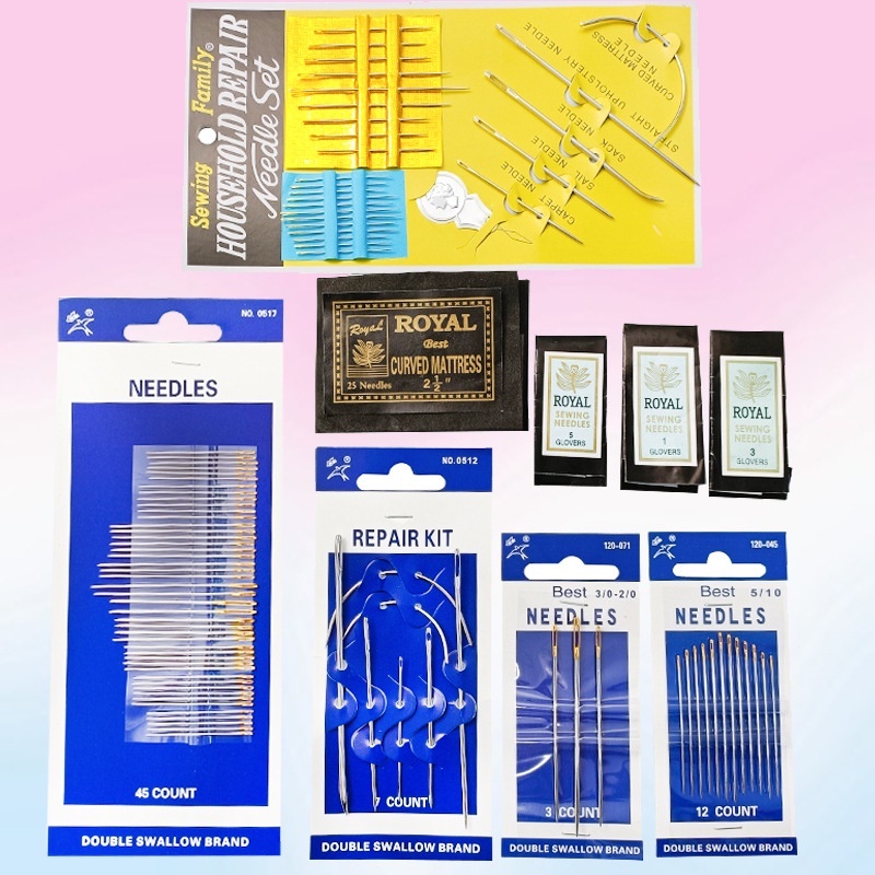 25 Models of Large Hole Three-dimensional Embroidery Sewing Needles ...