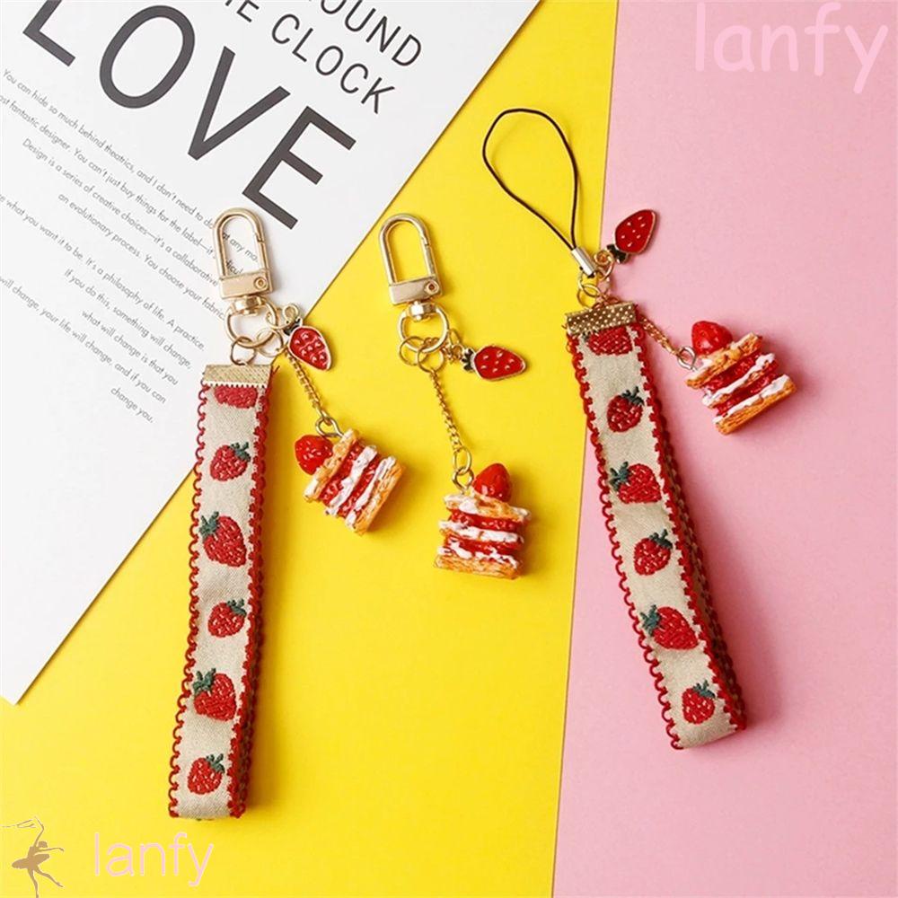 LANFY Cute Phone Straps for Keys Mobile Phone Hang Rope Strap Lanyards ...