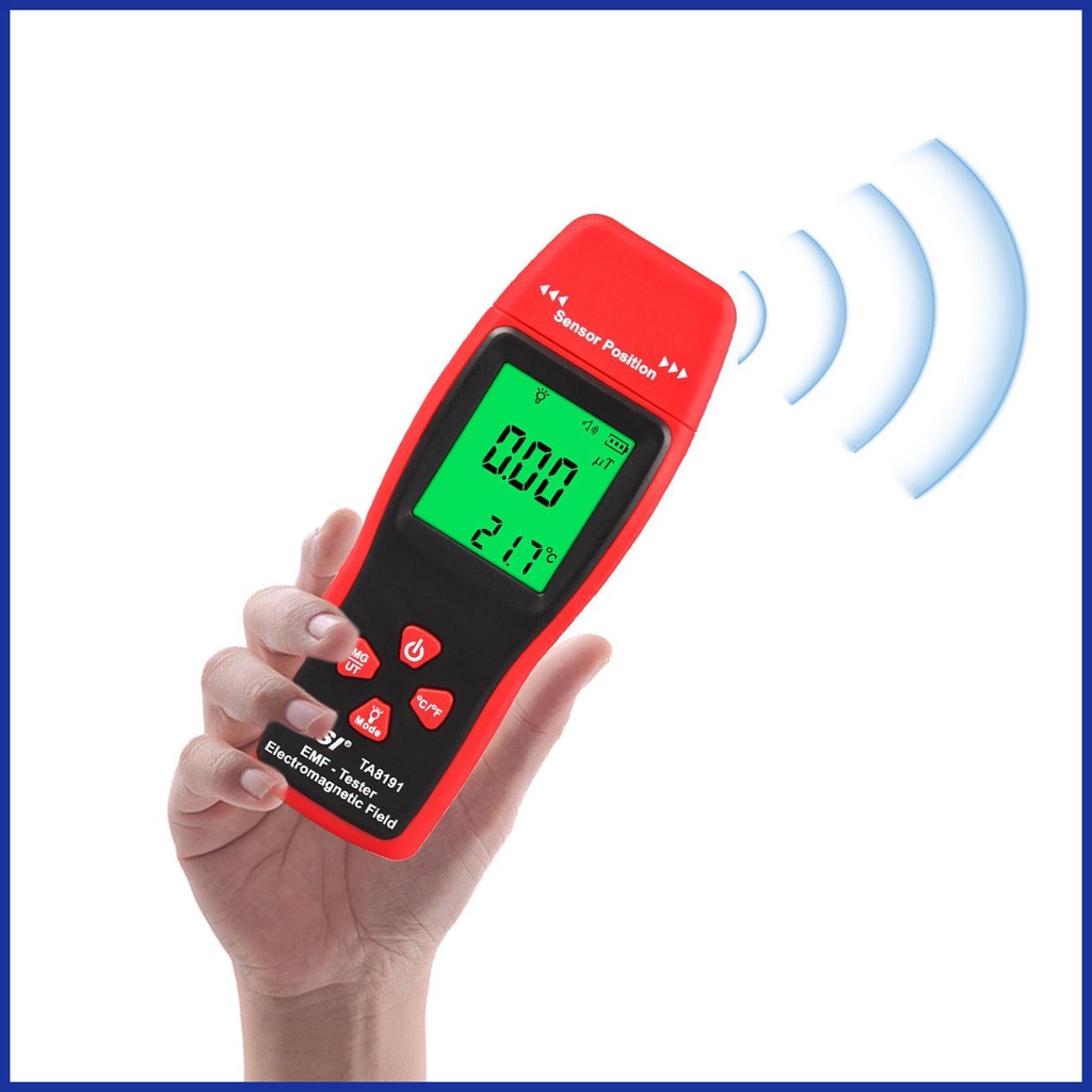 EMF Meter Ghost Detector EMF Tester Magnetic Field Gauss Meter Detector ...