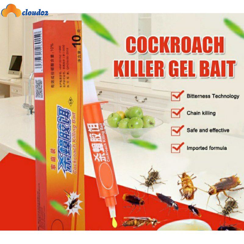 10g Safe And Effective Cockroach Killer Powerful Anti Cockroach Eliminator Cockroach Eco Gel ...
