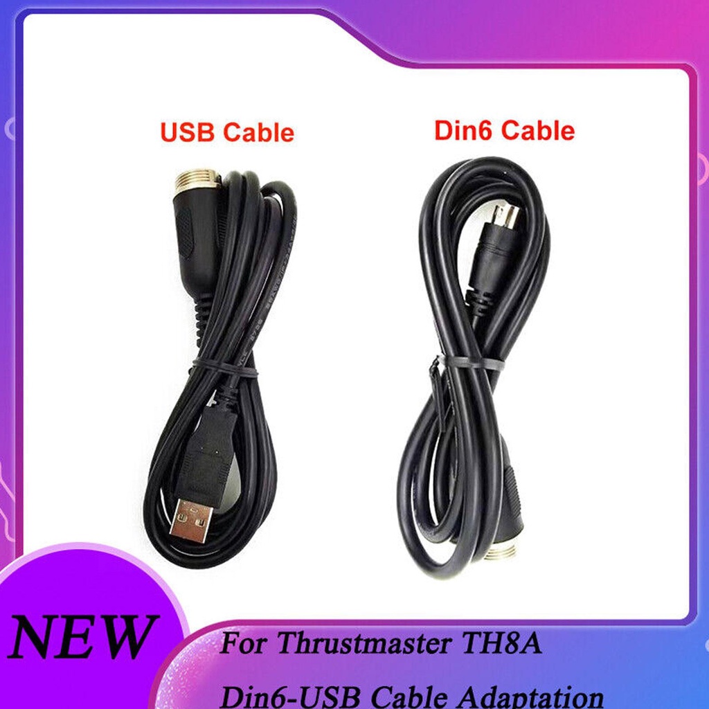 USB Cable For Thrustmaster TH8A And TSSH Connection Din-USB Cable TH8A ...