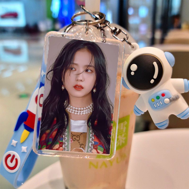 Blackpink Peripheral Keychain Small Card Photo Poster Card Jisoo Park ...
