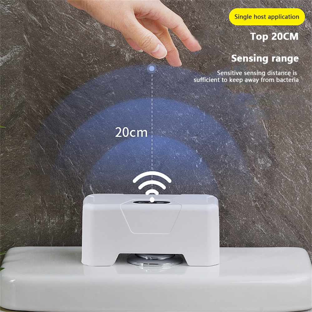 IR Sensing Toilet Flush Sensor Touchless Toilet Flush Button ...