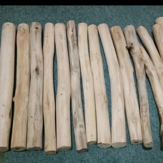Teak wood twigs - craft materials - 5 cm macrame twigs | Shopee Philippines