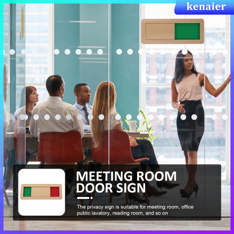 [READY STOCK] Creative Signage Sliding Door Conference Room Privacy ...