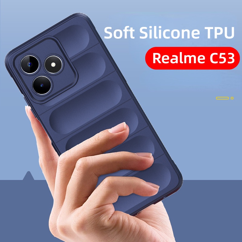 Casing For Realme C63 C51 C53 C55 RealmeC53 NFC 4G 2023 Silicone TPU ...