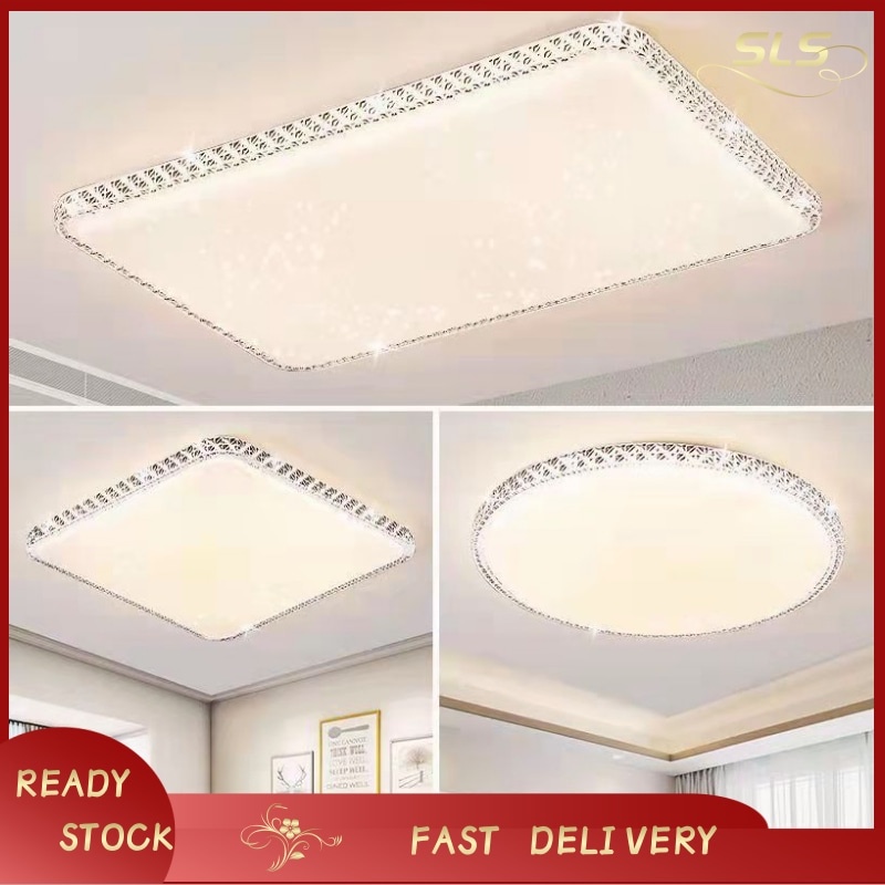 【STAR】Modern LED living room chandelier ceiling light crystal cieling ...