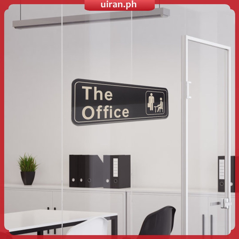 [READY STOCK] Acrylic The Office Sign No Cold Callers Business Decor ...