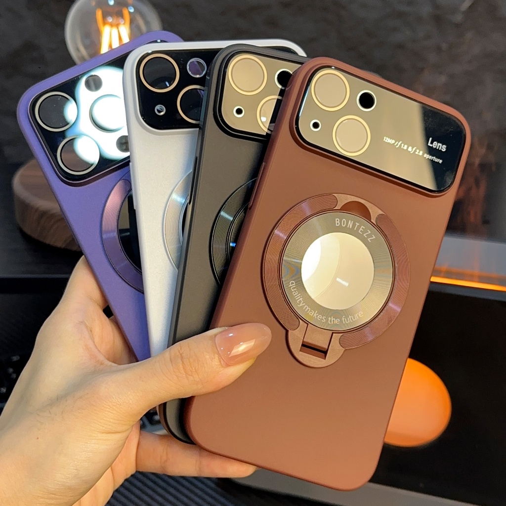 New Luxury Bracket Phone Case for iPhone 14 Pro 13 11 12 Pro Max 14Plus ...