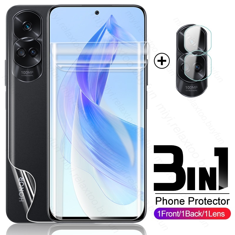 3 in 1 Hydrogel Protection Film For Honor 90 Lite 90Pro Honor90Lite ...