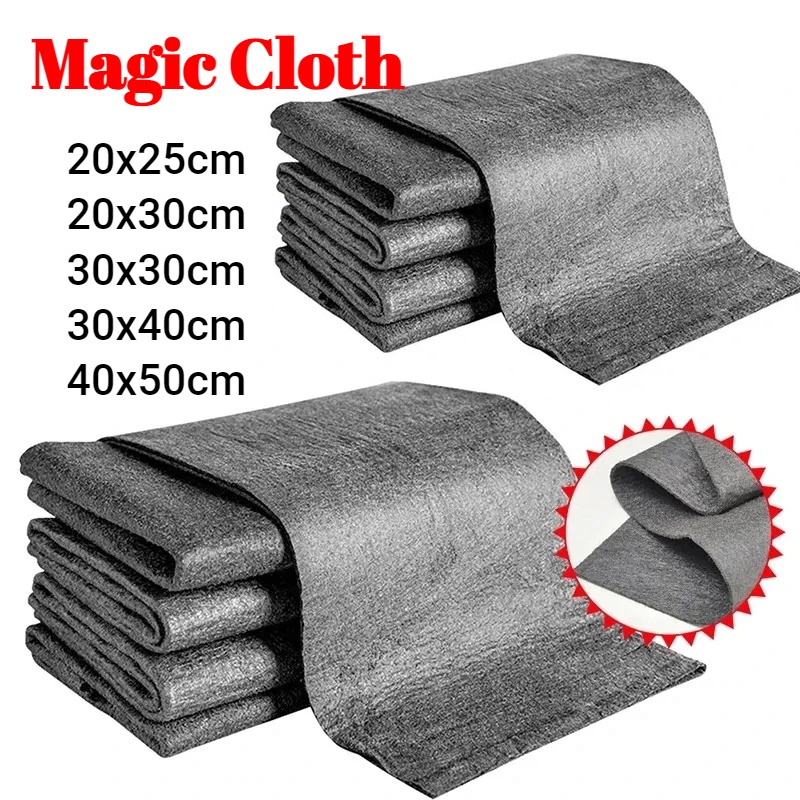 Multi-Size Thickened Magic Cloth/Microfiber Glass Wiping Rags/Household ...