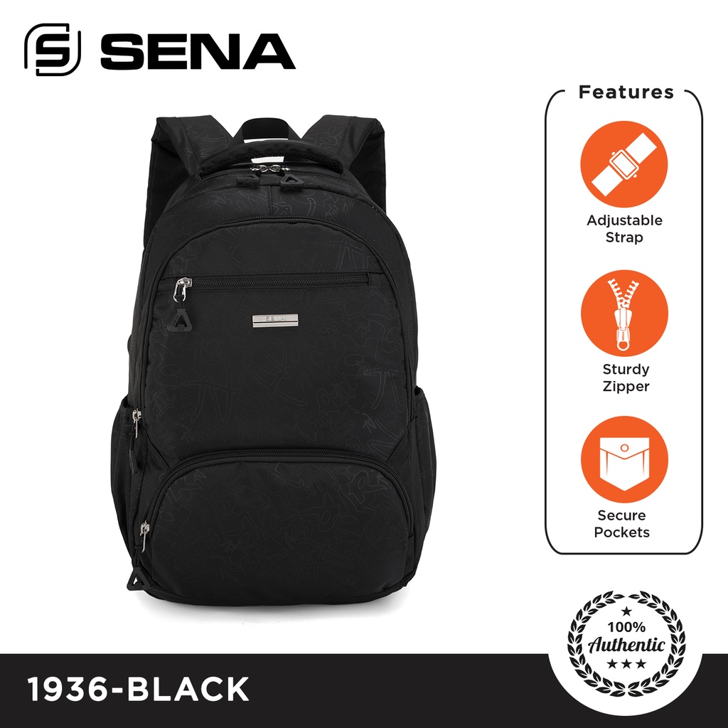 SENA-1936 Backpack Printed | Shopee Philippines