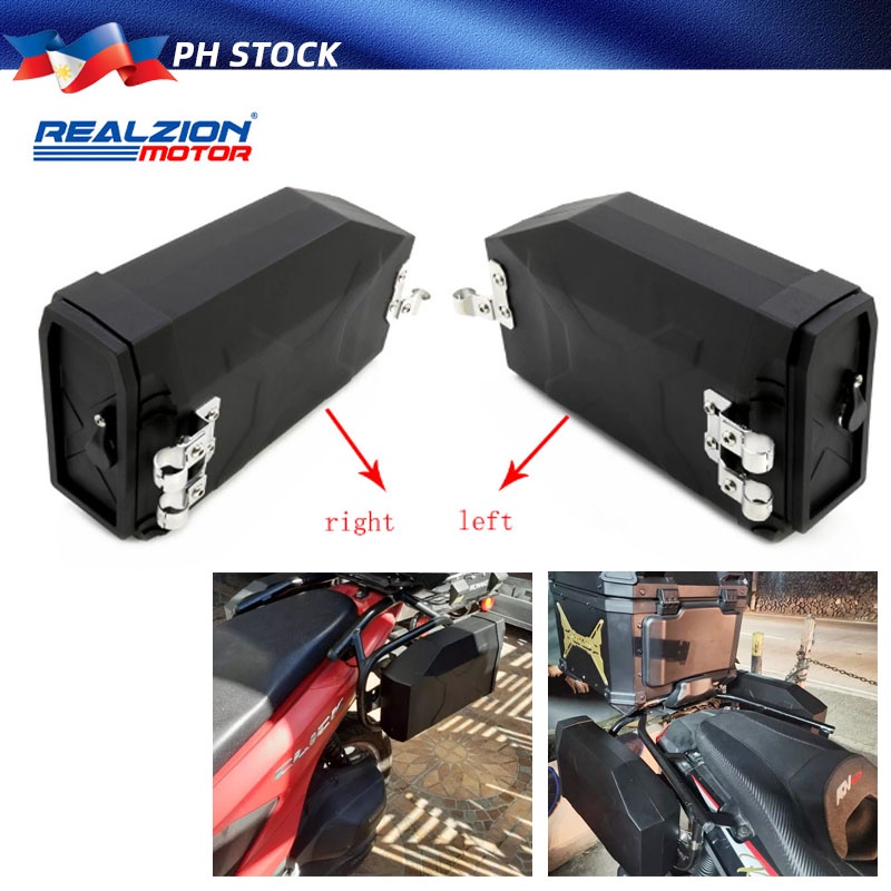 REALZIONMOTOR For Adv 150 160 Pcx R1200GS Click Oil Bird Toolbox Side Frame Storage Box Side ...