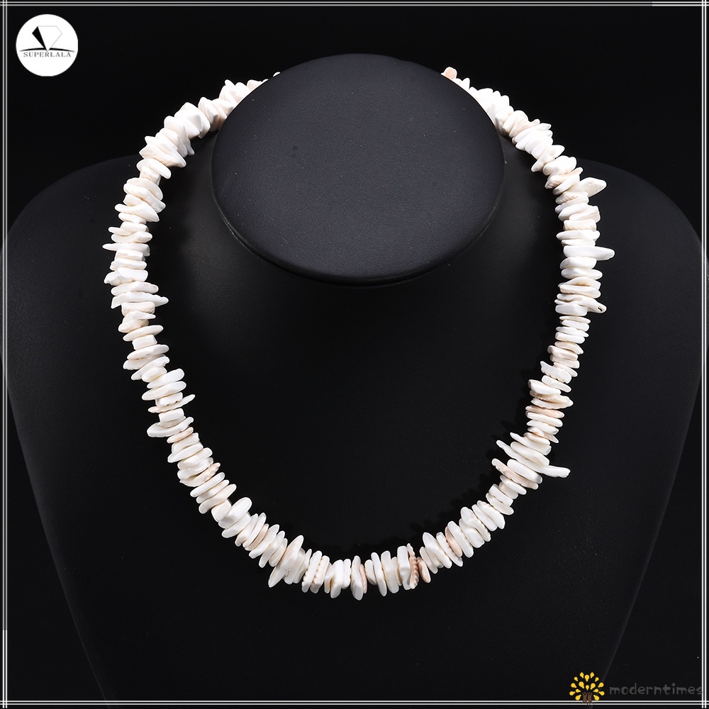 Puka Shell Necklace for Men Women Hawaiian Beach Adjustable Necklace ...