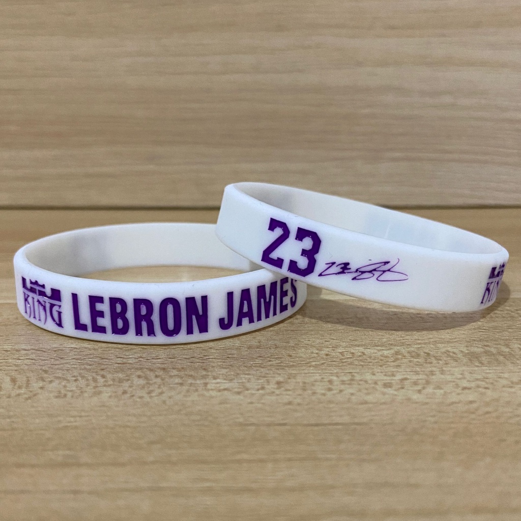 (Buy 3 get 1 free)NBA Basketball Sports Bracelet Fashion Silicone ...
