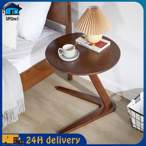 Solid Wood Side Table Sofa Side Table Living Room Small Table Corner ...