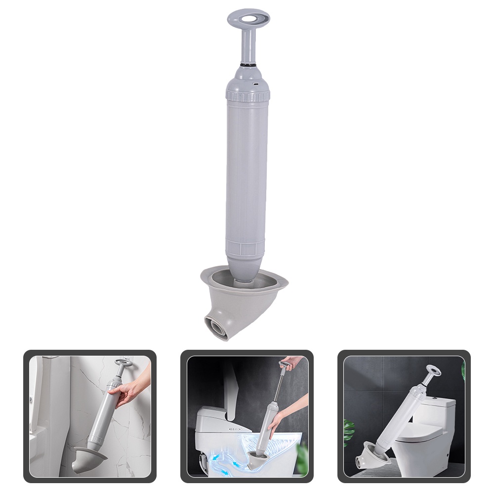 Toilet Blockage Remover Heavy Duty Bowl Plunger Dredge Pipe | Shopee ...