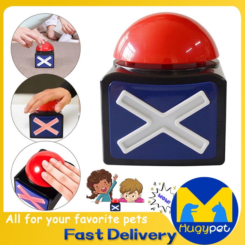 Game Answer Buzzer Alarm Button With Sound Light Trivia Quiz Got Talent ...