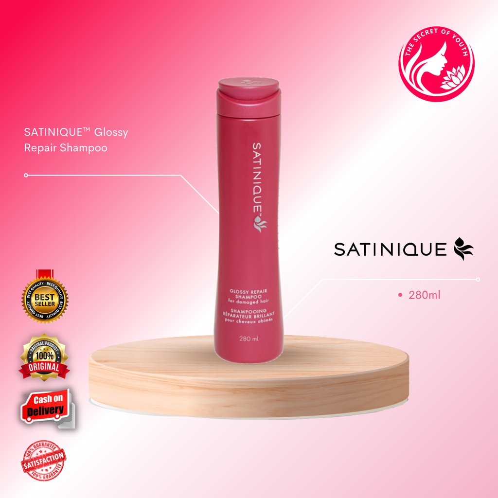 SATINIQUE™ Glossy Repair Shampoo 280ml | Shopee Philippines