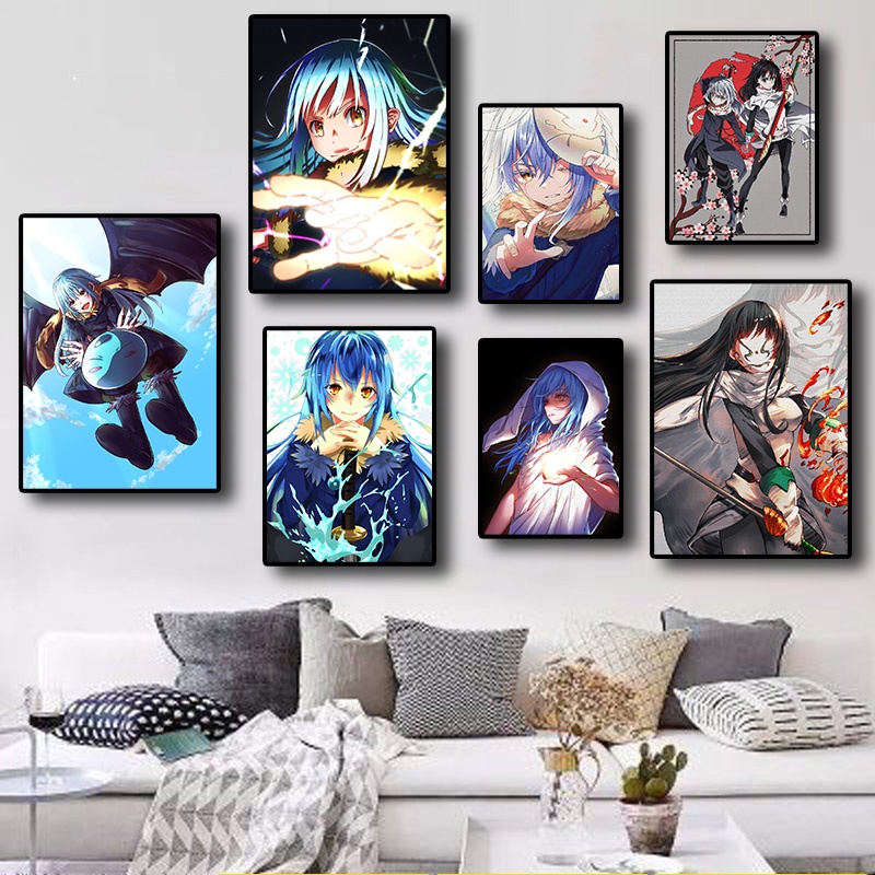 Rimuru Tempest Japan Anime Canvas Painting By Numbers Manga Series ...