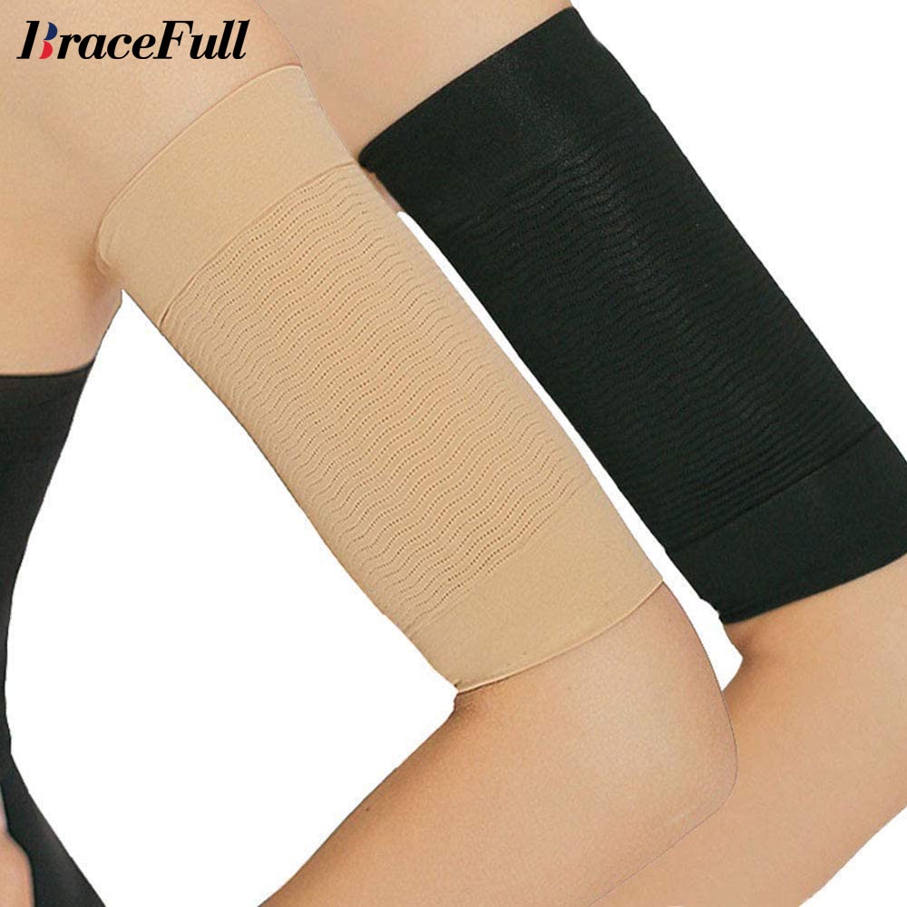 1Pair Arm Slimming Shaper Wrap, Arm Compression Sleeve Women Weight ...