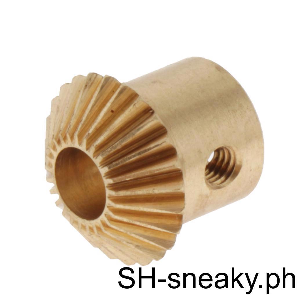 0 5 Modulus Brass Bevel Gear 25 Hole Hole 3 5mm Tooth Diameter to 5mm ...