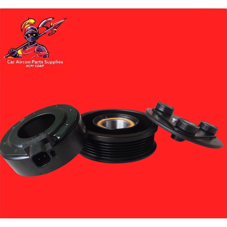 Ford Focus 6pk GAS Pulley Assembly For Compressor Car Bearing Magnetic ...