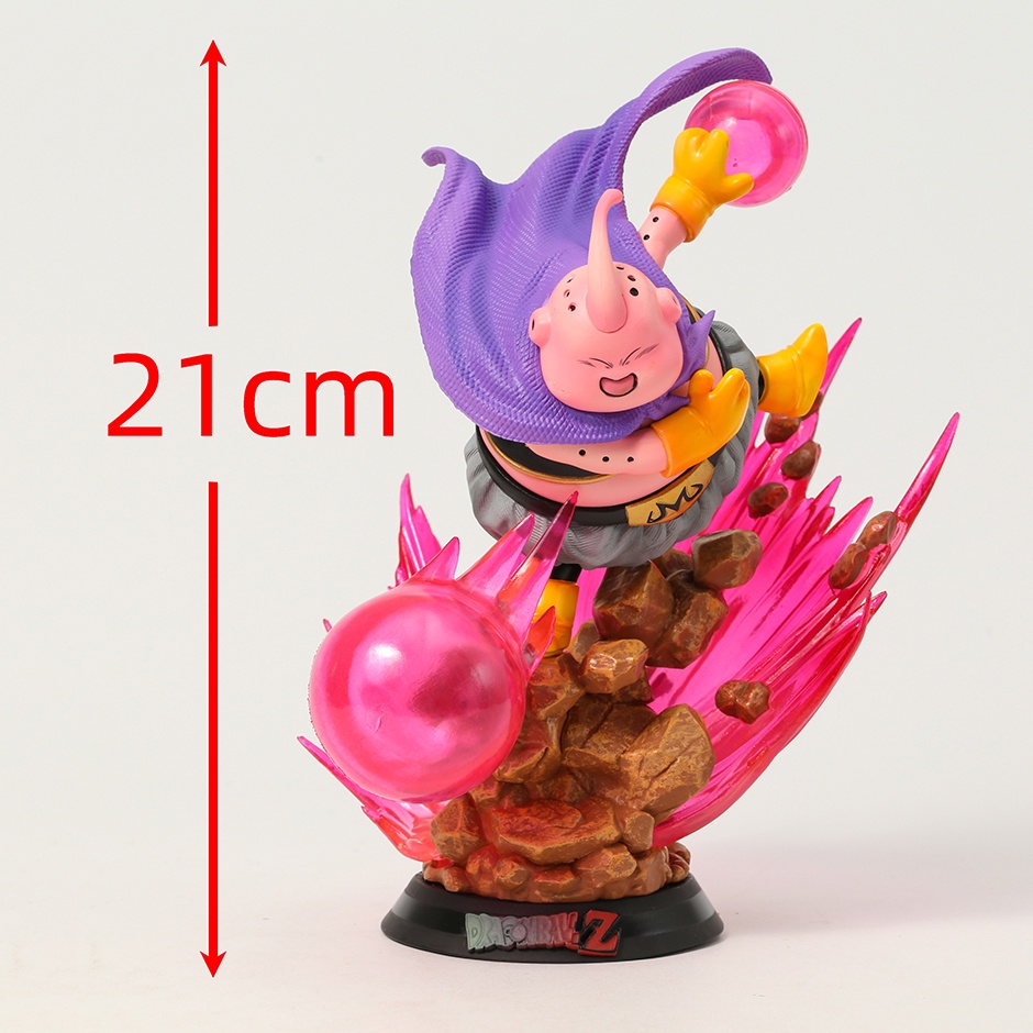 Dragon Ball Z Battle Majin Buu Fat Boo Light Up PVC Anime GK Figure ...