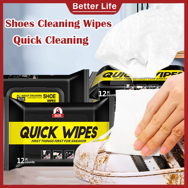 Disposable Shoes Cleaning Wipes Shoes No-wash Clean Quick Wipe Sneakers ...