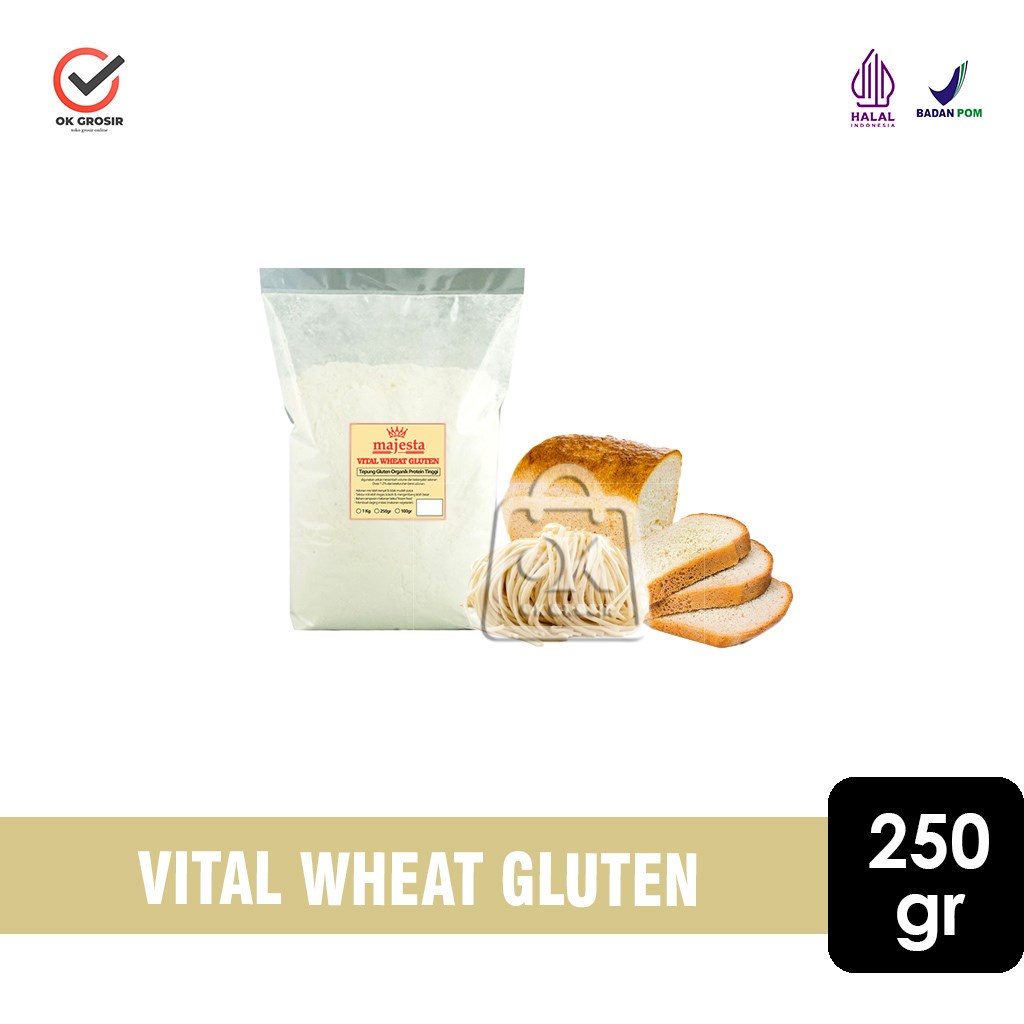 Vital Wheat Gluten Flour (250Gr) | Shopee Philippines