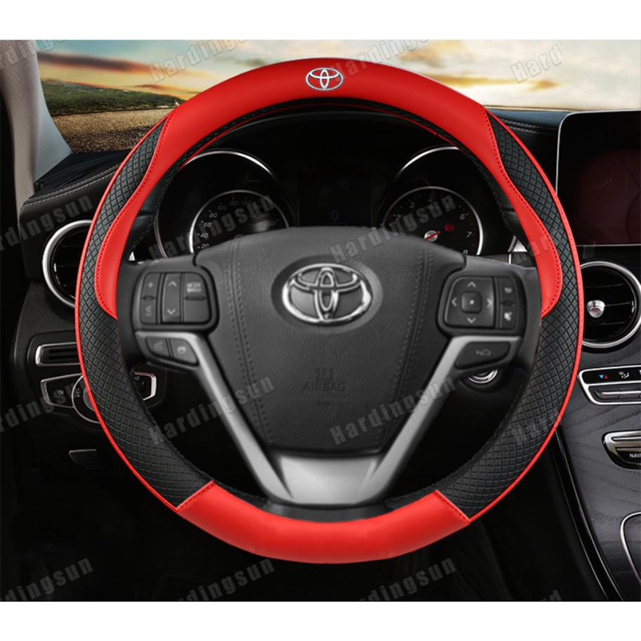 steering wheel cover leather car steering wheel cover handlebar cover ...