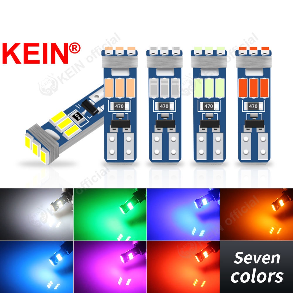 KEIN 5PCS Bulb Meter W3W T5 Led Meter Bulb Instrument Dash Light 73 74 ... KEIN 5PCS Bulb Meter W3W T5 Led Meter Bulb Instrument Dash Light 73 74 ...