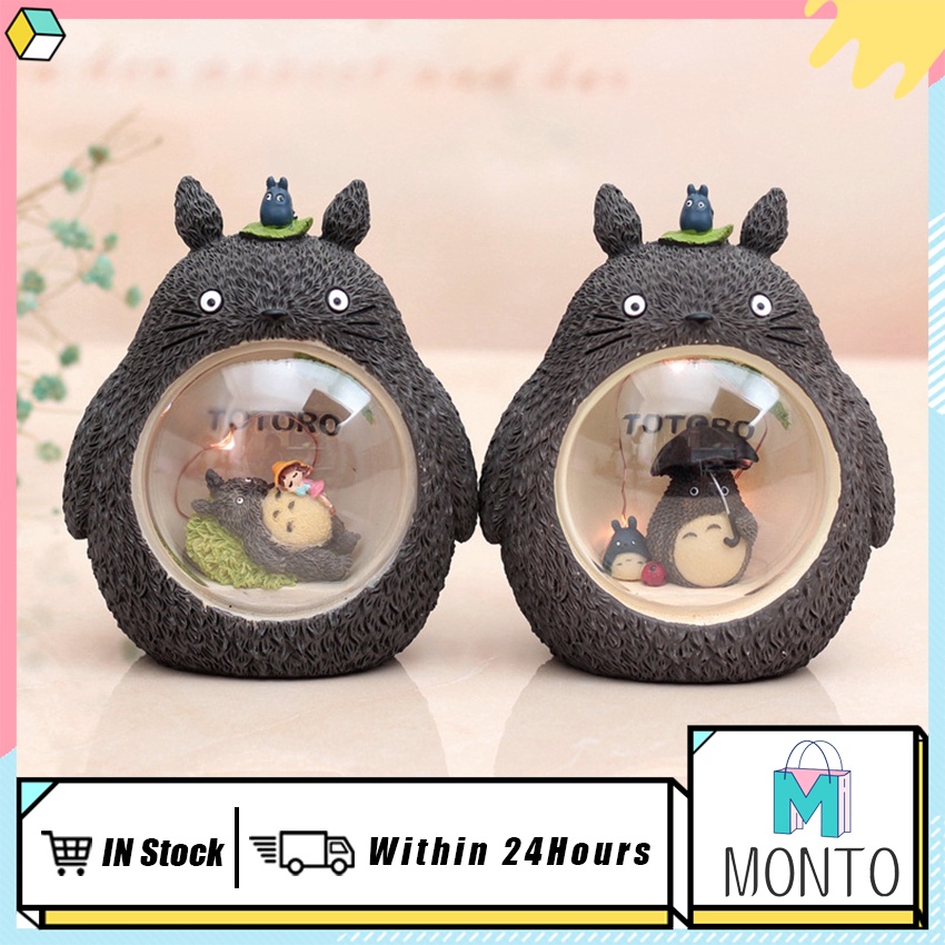 Miyazaki Totoro Lamp Cute Totoro Night Lamp Home Decoration Table Lamp ...