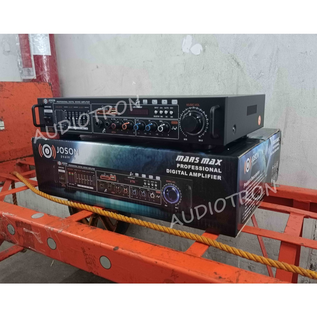 Power Amplifier Joson Mars Max with Equalizer/FM/USB/SD/BT 1000Watts ...