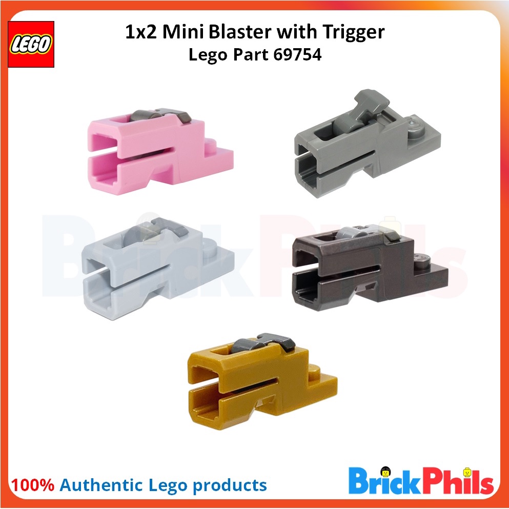 Lego Part 69754 1x2 Mini Blaster with Trigger | Shopee Philippines