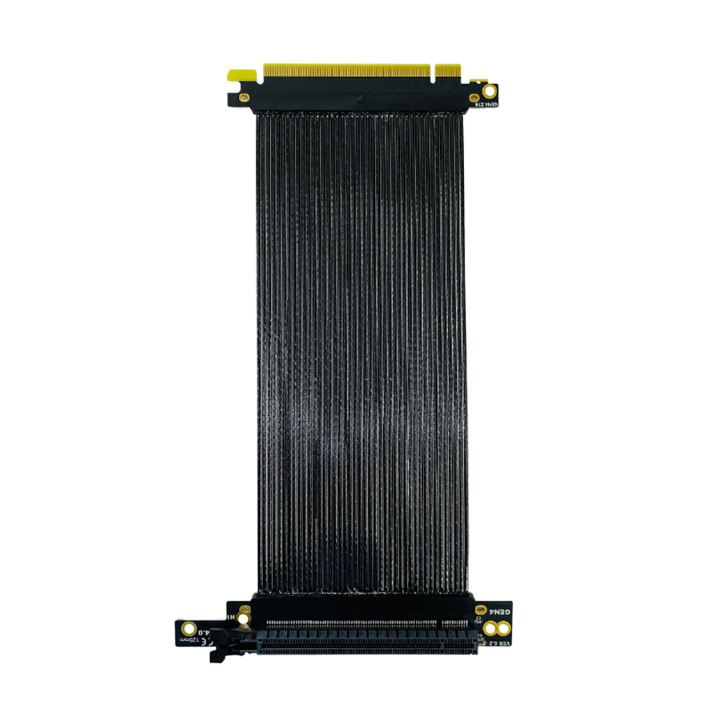 PCI-E 4.0 X16 Graphics Card GPU Extension Cable 270 Degree Reverse 32GB ...