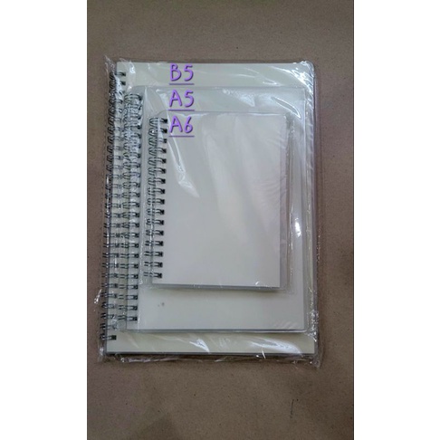 muji style notebook, minimalist double loop wire note book | Shopee ...