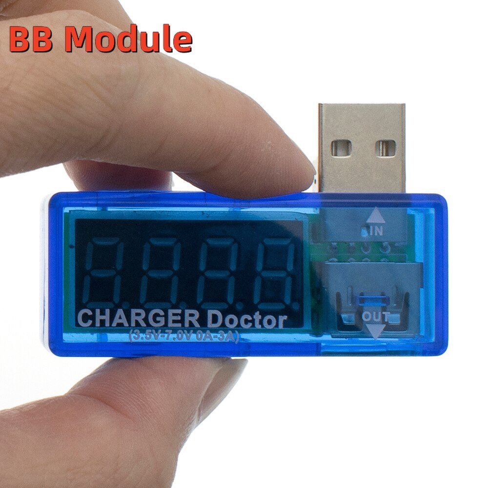 Digital USB Mobile Power charging current voltage Tester Meter Mini USB ...