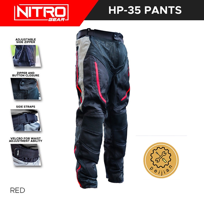 Moto NITRO Riding Pants (HP-35) | Shopee Philippines
