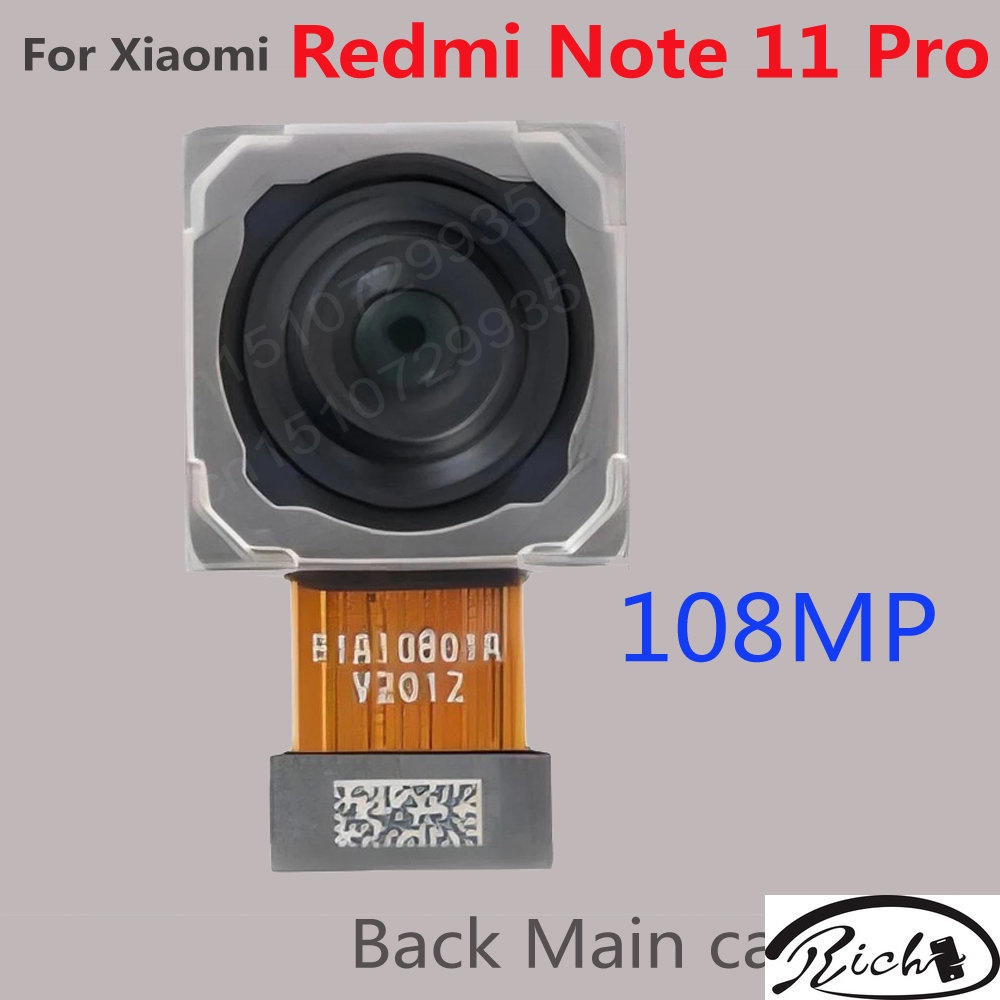 Main Back Camera For Xiaomi Redmi Note 11 Pro 4G 5G Big Rear View ...