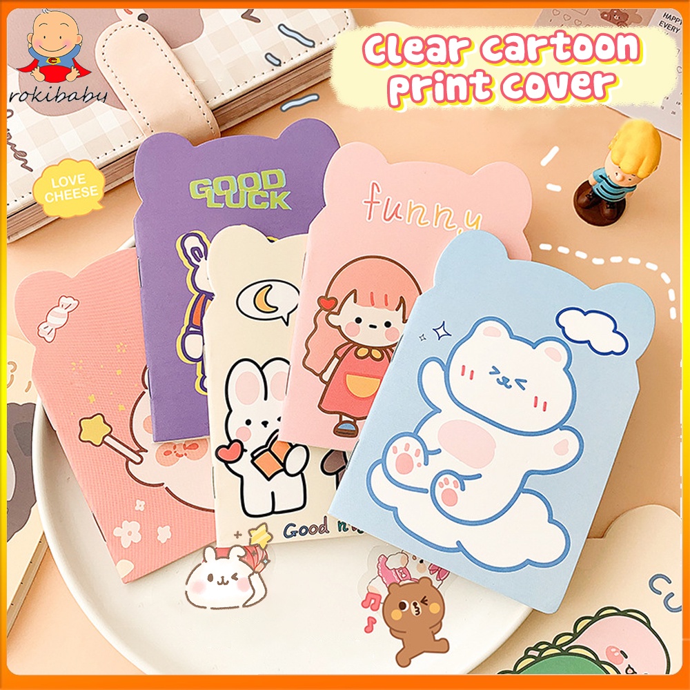 【COD】Rokibaby Cute Notebook Ramdom Mini Design Notepad for Kids School ...