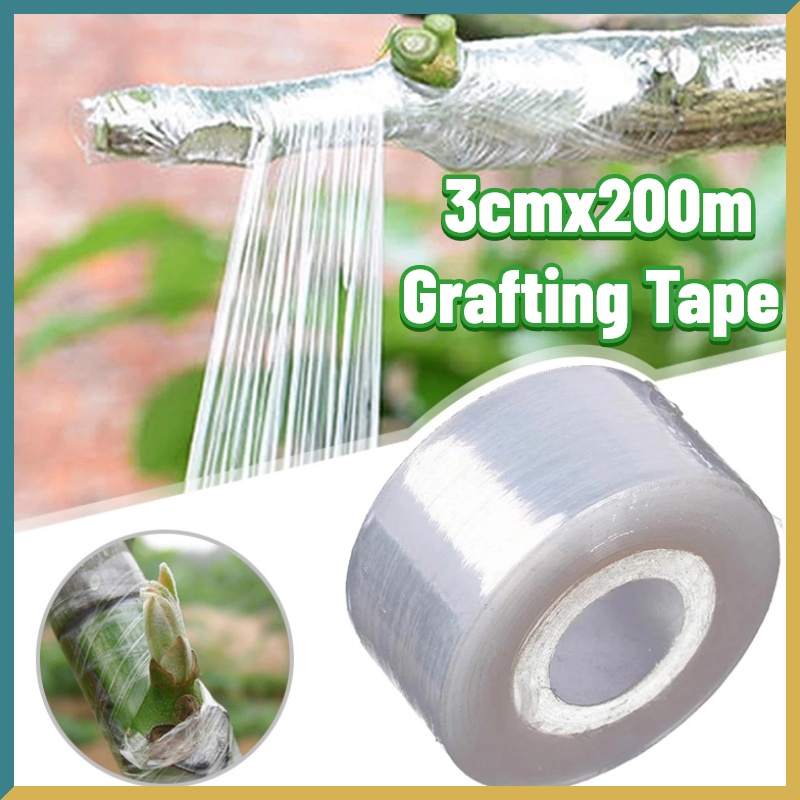 3cmx200m Grafting Tape Plant Grafting Tools PVC Wire Film Plant bind ...