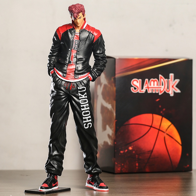 31cm SLAM DUNK Anime Figure Sakuragi Hanamichi Action Figure Akira ...