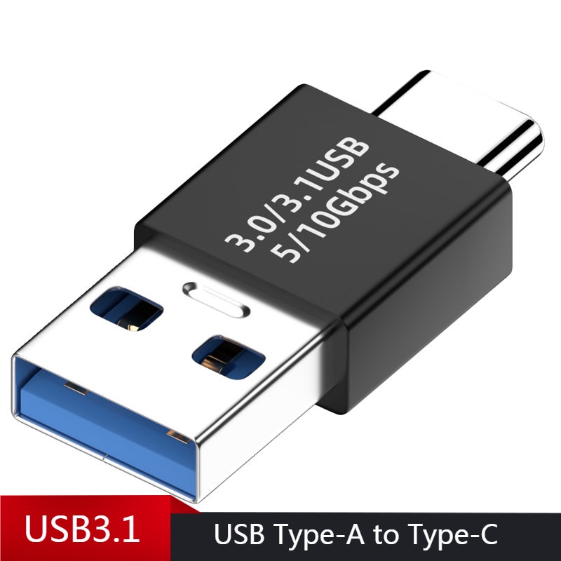 Type-C to USB Adapter USB 3.1 Type A Male to Type C Male Connector ...