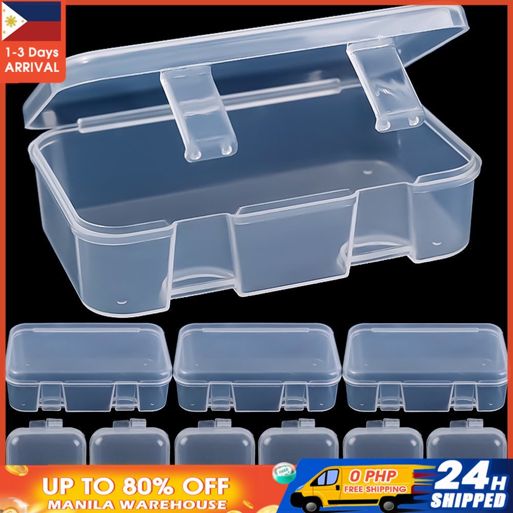 Mini Plastic Box Rectangular Box Packing Box Storage Dustproof Jewelry ...
