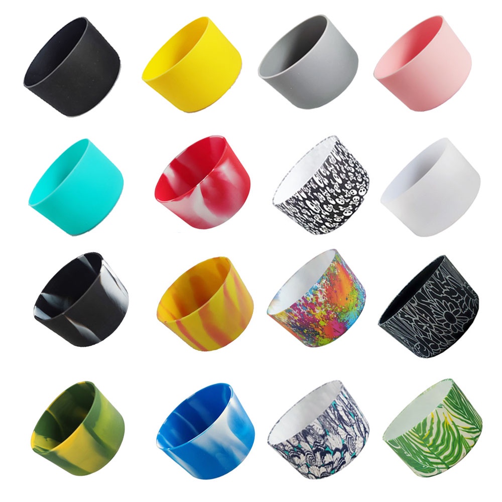 7.5cm / 9cm Tumbler Silicone Protective Boot Sleeve for Aquaflask Hydro ...